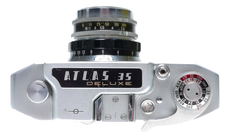 Atlas 35 Deluxe Rangefinder Film Camera Colour Luna F:45mm 1:2.8 | eBay