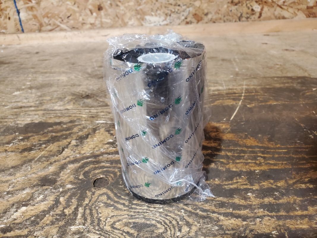 Domino M-W2-BK-130-600 M100031 Black Print Ribbon 110mm X 450m | eBay