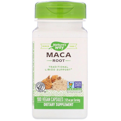 Nature's Way, Maca Root, 525 mg, 100 Vegan Capsules | eBay