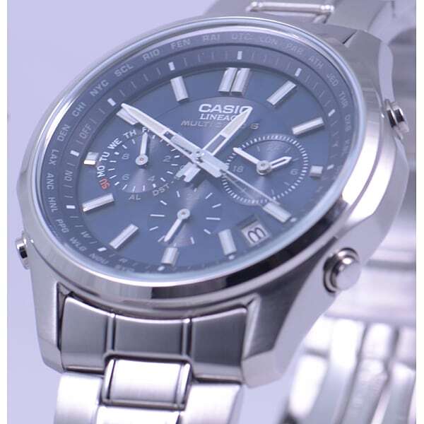 Casio Lineage LIW-M610D-2AJF Stainless Solar Radio Chronograph Men ...