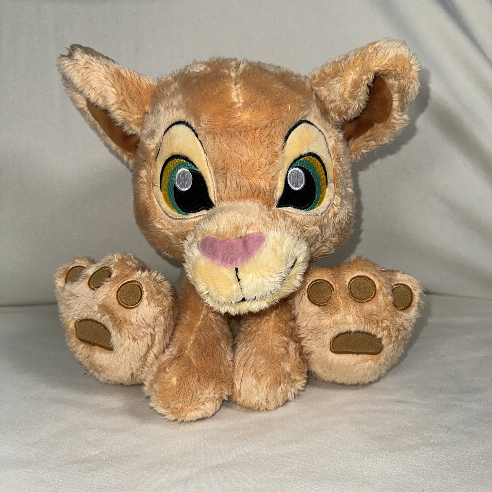 Disney Parks Lion King Nala Sitting Plush 12" Big Feet Stuffed Animal ...