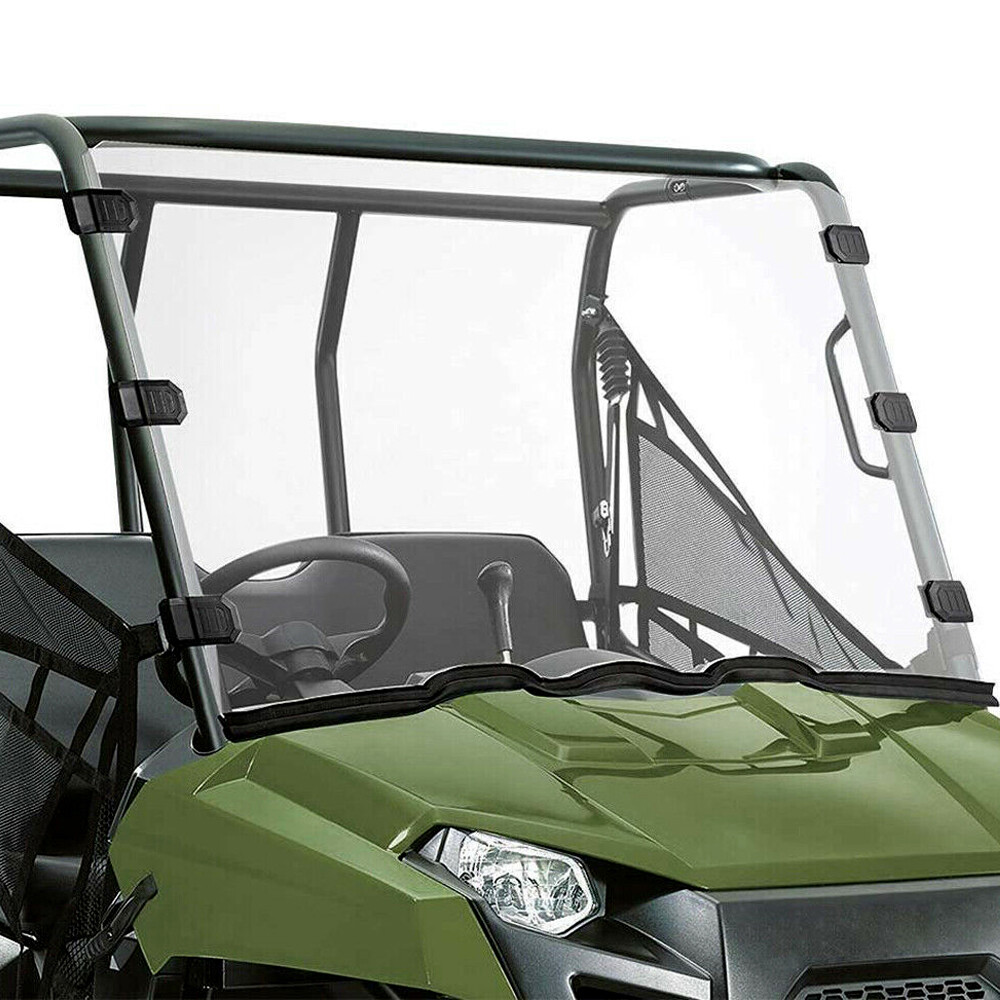 For Polaris Ranger Midsize UTV / SXS Full Windshield 400 570 800 EV 500 ...