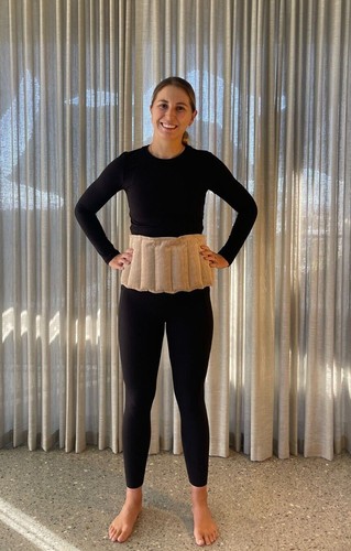 Wearable Heat Pack - Caramel Cord | eBay Australia