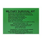BCB Military Survival Kit camping hiking hunting emergency rescue ...