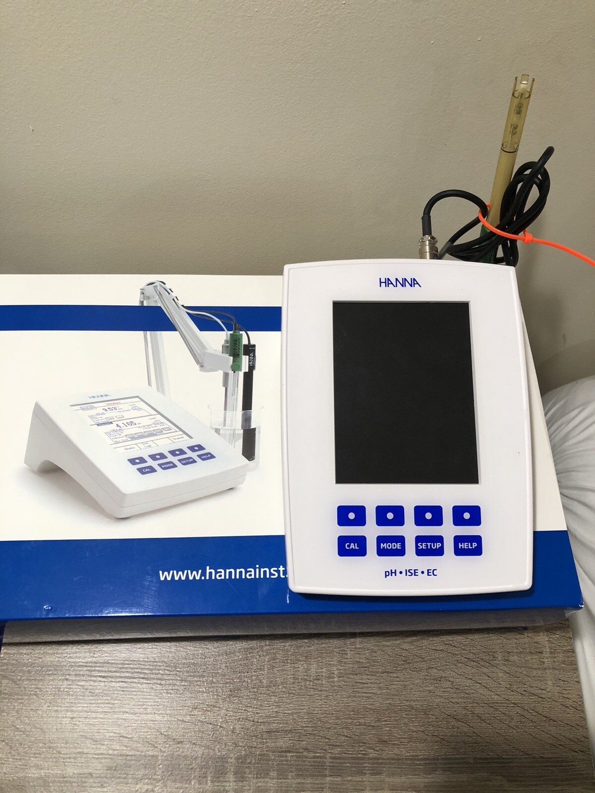 Hanna HI5522 Multi-parameter pH, ISE, EC | eBay