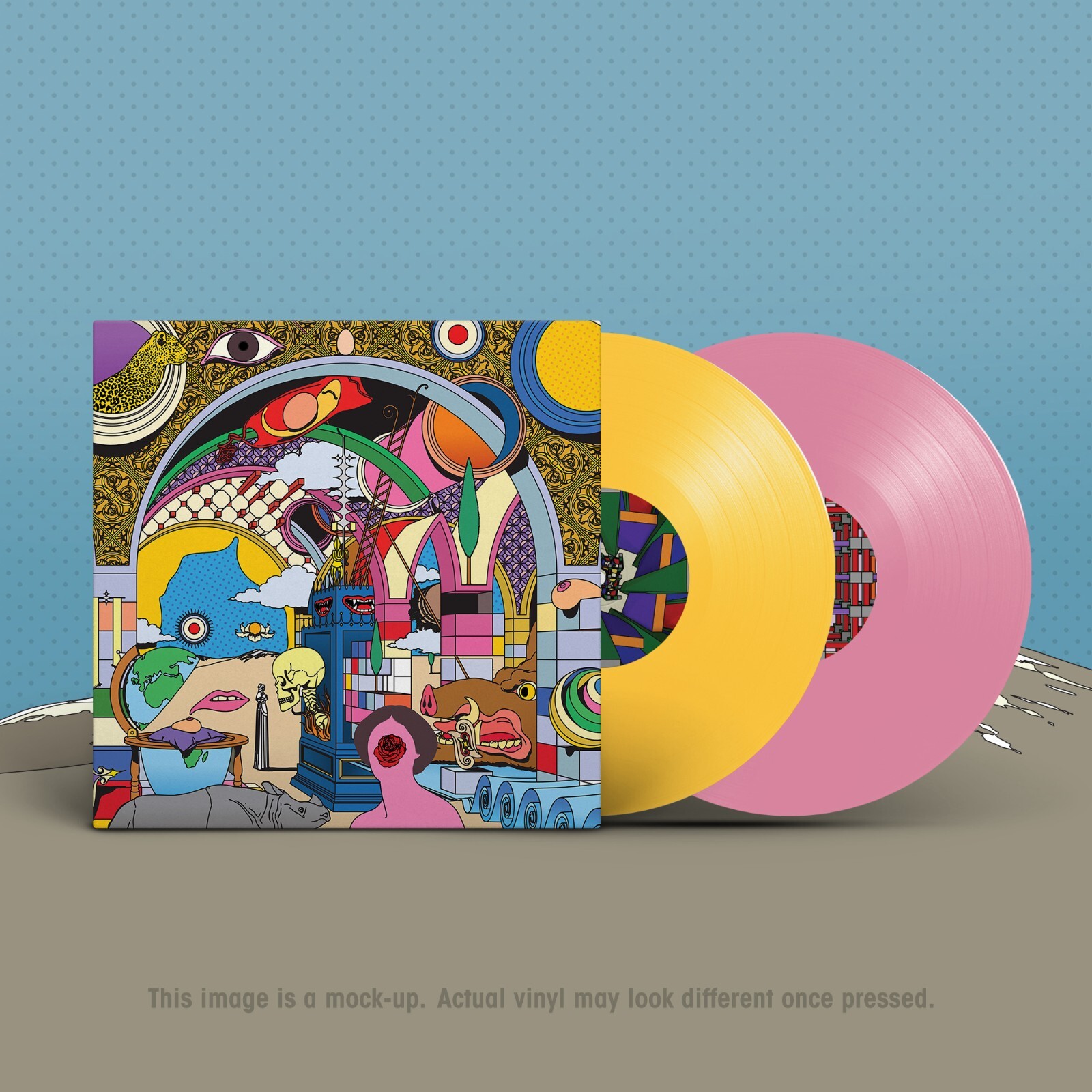 STRFKR - Parallel Realms Goldenrod & Pink Vinyl Spotify First | eBay