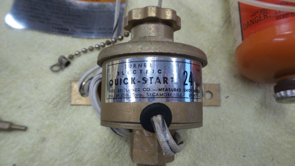 Turner Ether Injection System, Diesel Starting Aid, 24 Volt, NOS, Full ...