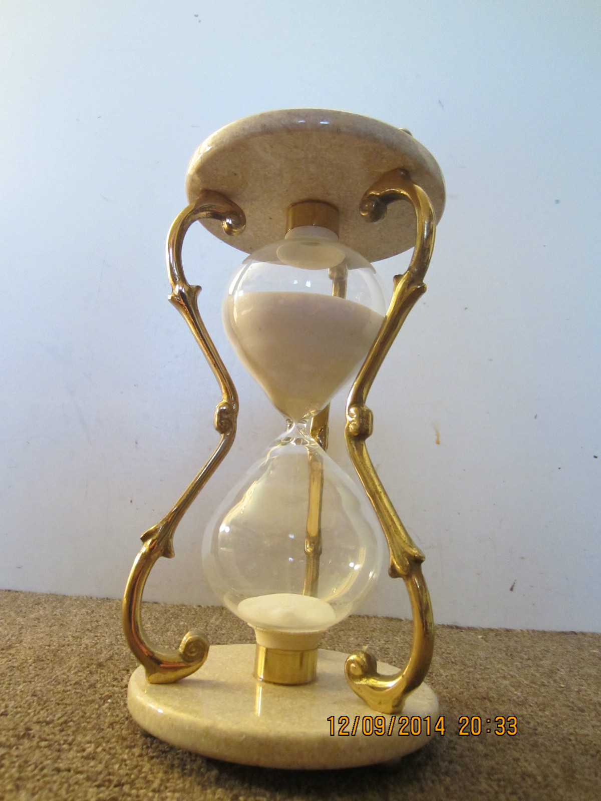 DECORATIVE NAUTICAL CAPTAIN'S CABIN HOURGLASS | eBay