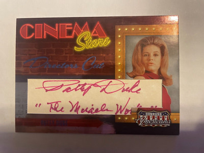 2009 Americana Patty Duke #24 Director Cuts Autograph #8/40 "The ...