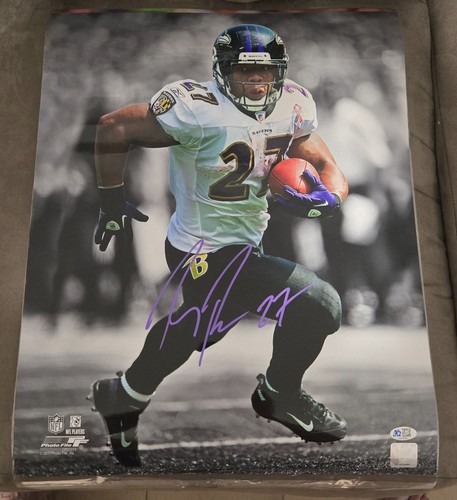 Ray Rice Baltimore Ravens Signed 16x20 Photo 5-Star Cert. | eBay