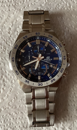 Men's Casio Edifice Chronograph Watch Model 5579. No Box Or Papers ...