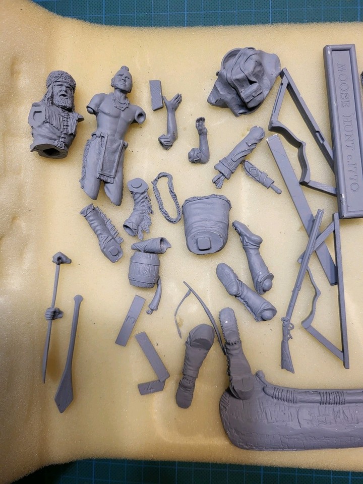 Barton/Moose Hunt 1770/90mm no 54mm Poste Militaire Soldiers Le Cimier ...