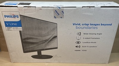 Philips 271V8LA 27" FHD VA LCD Monitor - Black - 271V8LA/00 - BOXED ...