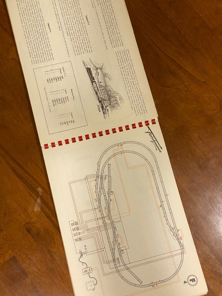 Fleischmann Track Layout Planning HO Book Vintage VGC train locomotive ...