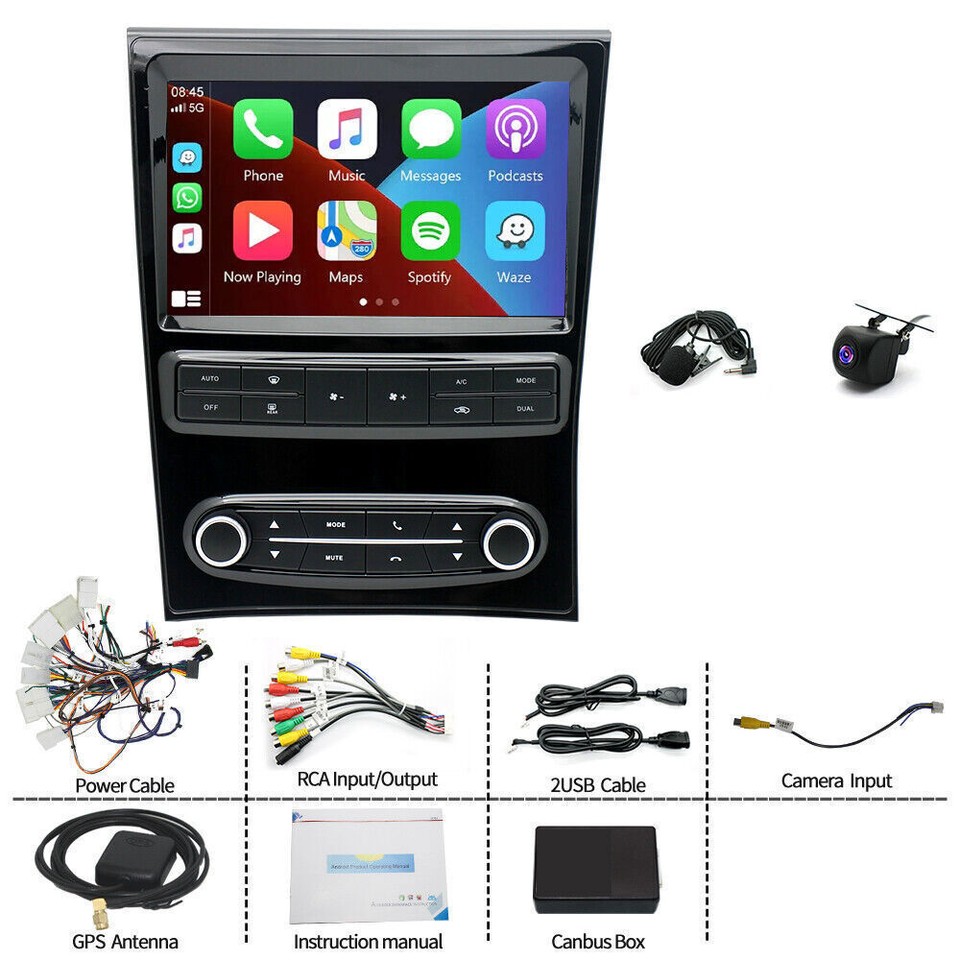 For Lexus GS300 GS400 GS430 Radio Upgrade 1998-2005 Carplay Android ...