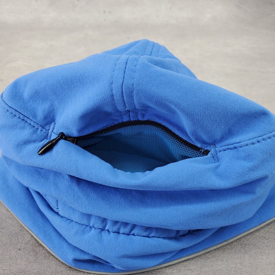 Vintage LL Bean Hat Cap Size Small Blue Polartec Trapper Hunting Ear ...