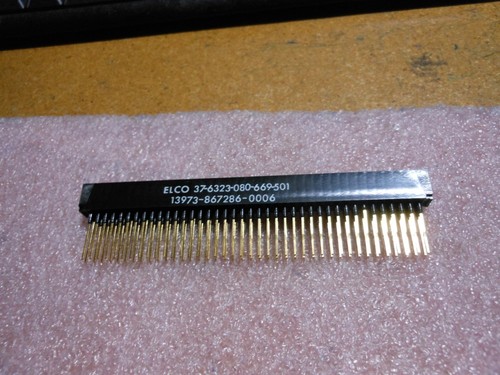 ELCO / LITTON CONNECTOR # 867286-0006 NSN: 5935-01-038-9633 # 37-6323 ...