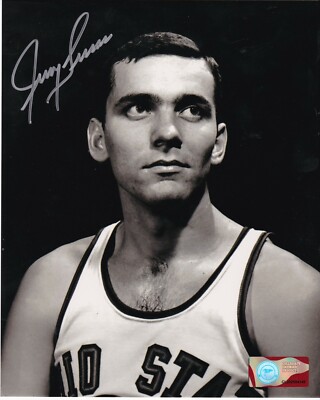 JERRY LUCAS OHIO STATE BUCKEYES ACTION SIGNED 8x10 | eBay