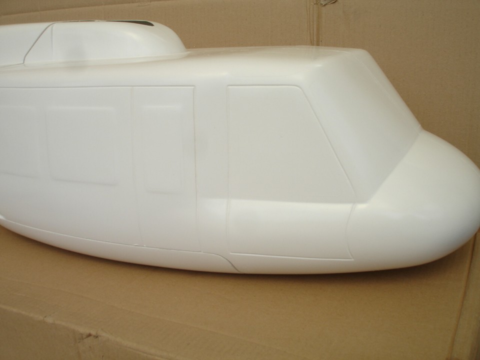 Bell UH 1 Helicopter Fuselage Body - Very Big 1660mm/65" For Kyosho ...
