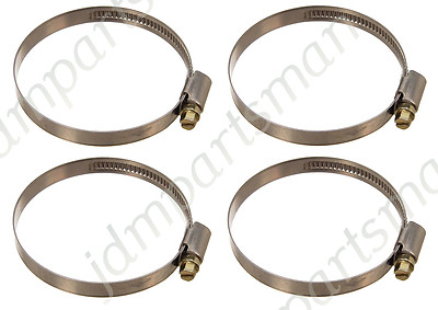 Narrow Band 9mm Steel Hose Clamp 50-70mm - Made in Germany Pack of 4 ...