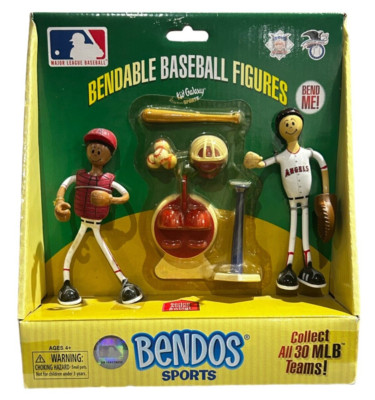 Bendos Sports MLB New York Angels Bendable Baseball Figures | eBay
