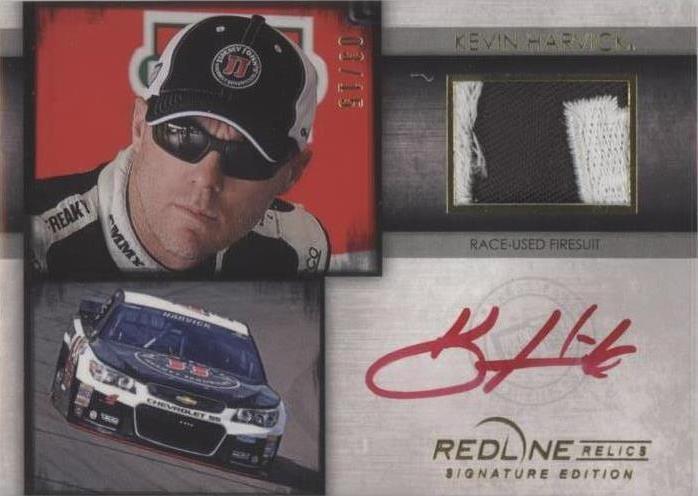 2014 Press Pass Redline - Relics Signature Edition Kevin Harvick #RRSE ...