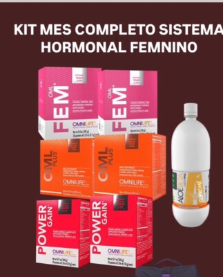 OMNILIFE HORMONAL SYSTEM FOR HER FREE SHIPPING & 1 FREE ALOE 2 Box Each ...