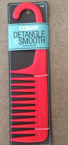 Conair, Detangle & Smooth Shower Comb, For Wet or Dry Hair, | eBay