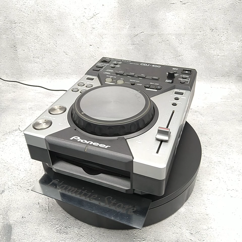 Pioneer CDJ-400 Digital DJ Player Turntable | MP3 Media | Gray ...
