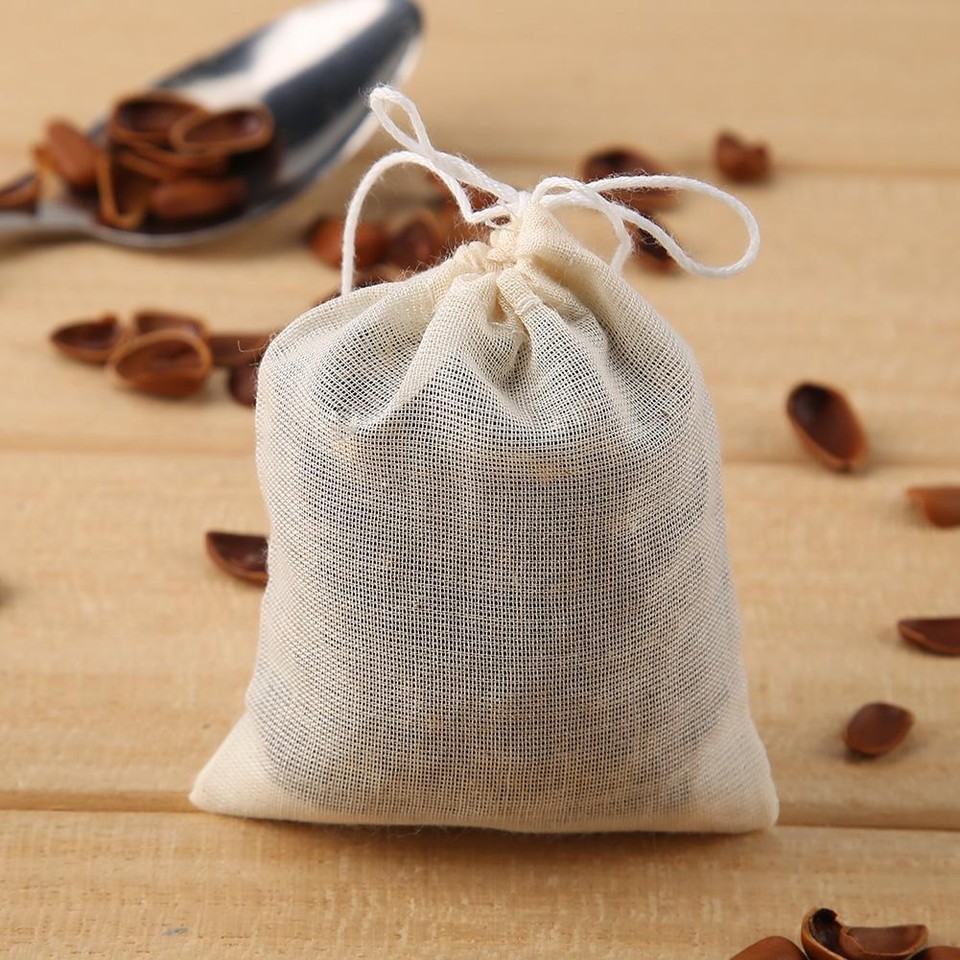 20pcs/Lot Empty Tea Bag with String Filter for Herb Loose Tea (8 X 10cm ...