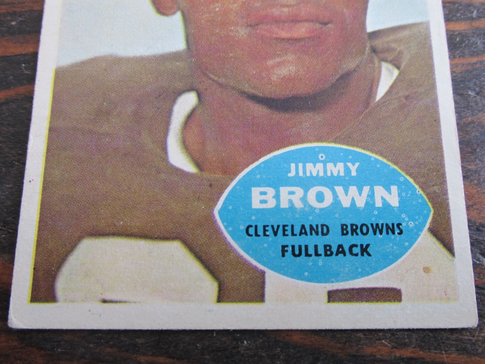 1960 Topps JIMMY JIM BROWN Football Card #23 Cleveland Browns HOF VG-EX ...