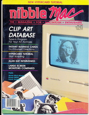 Nibble MAC Magazine - Dec 1987 | eBay