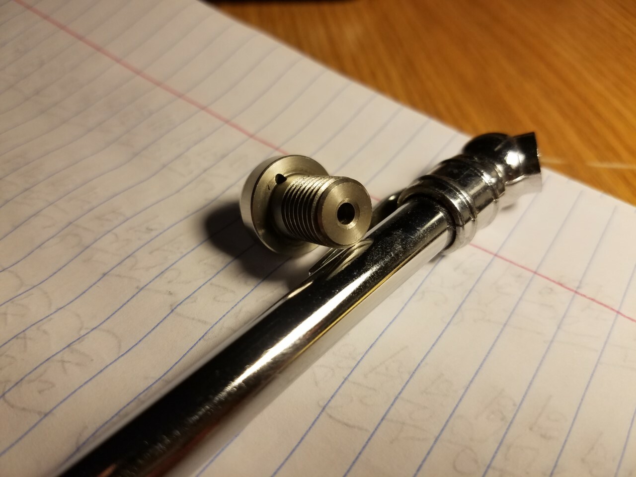 9" Ford Rear Axle Vent Stainless Steel Breather | 9 in Bore Diameter ...