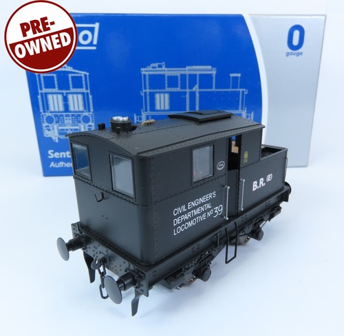 Sentinel Y1/Y3 BR Black Early Crest Dept 39 Loco O Gauge Dapol 7S-005 ...