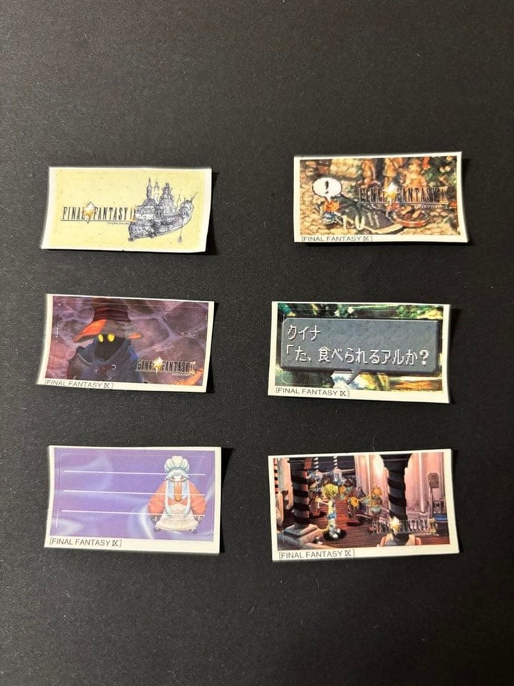 Final Fantasy IX 9 PlayStation Memory Card Stickers Set 29pcs FFIX FF9 ...