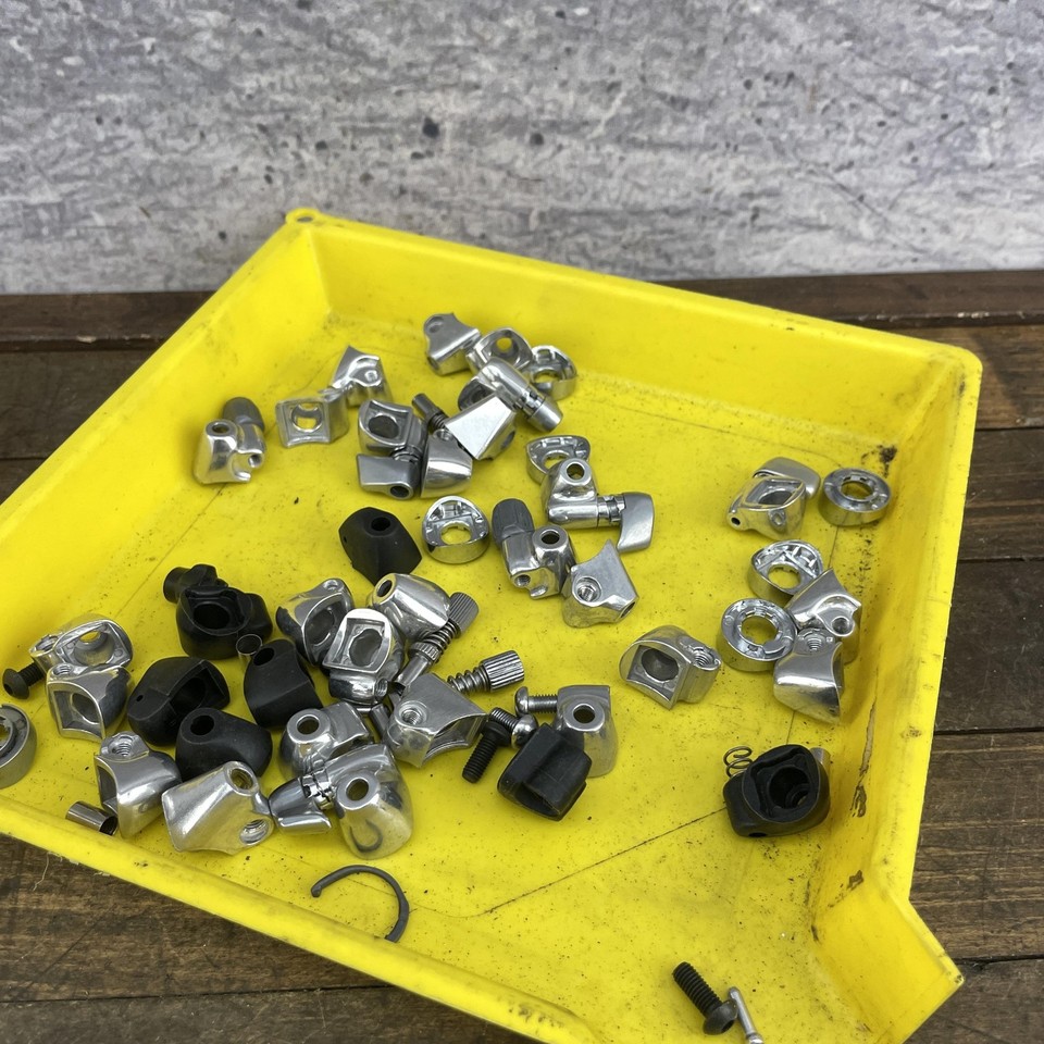 Bicycle Frame Downtube Cable Stops Shifter Boss Covers Adjusters Lot ...