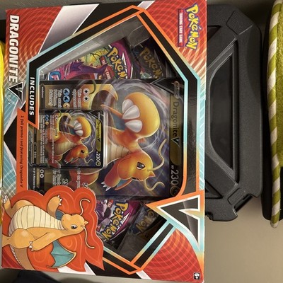 Pokemon TCG Dragonite V Box Includes 1 Foil Promo Card and 4 booster ...