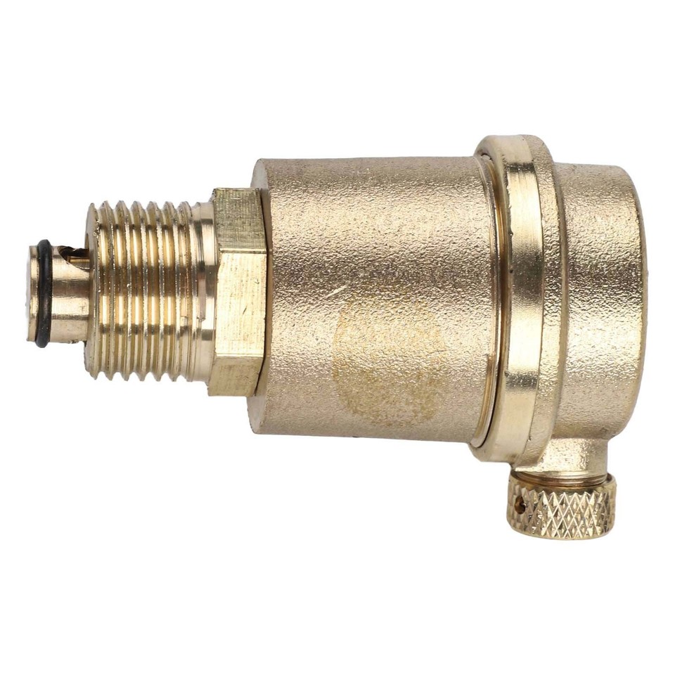 Accessories Bleed Valve Fittings Gold Solar Water Heater 1/2\" 61mm ...