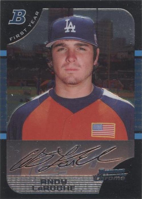 2005 Bowman Draft Picks & Prospects - Chrome Andy LaRoche #BDP140 (RC ...