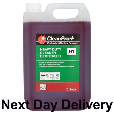 CleanPro+ Heavy Duty Cleaner Degreaser Concentrate 5 Litres H1 | eBay