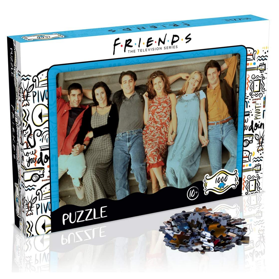 Friends TV Series Characters on Stairs 1000 Piece Jigsaw Puzzle | eBay