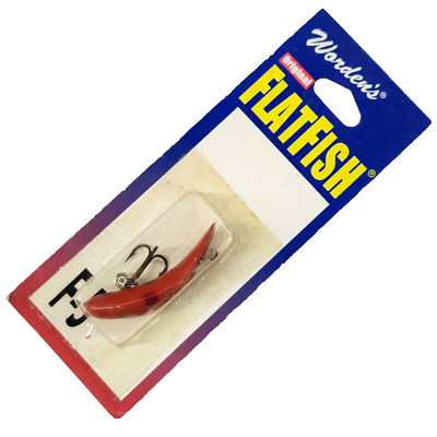 Wordens Original Flatfish Sz F5 Orange Red Black Dot FF.953.ORBS.BX ...