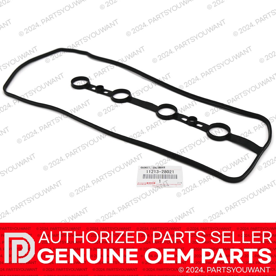 GENUINE Toyota OEM 2.4L Cylinder Valve Head Cover Gasket 11213-28021 ...