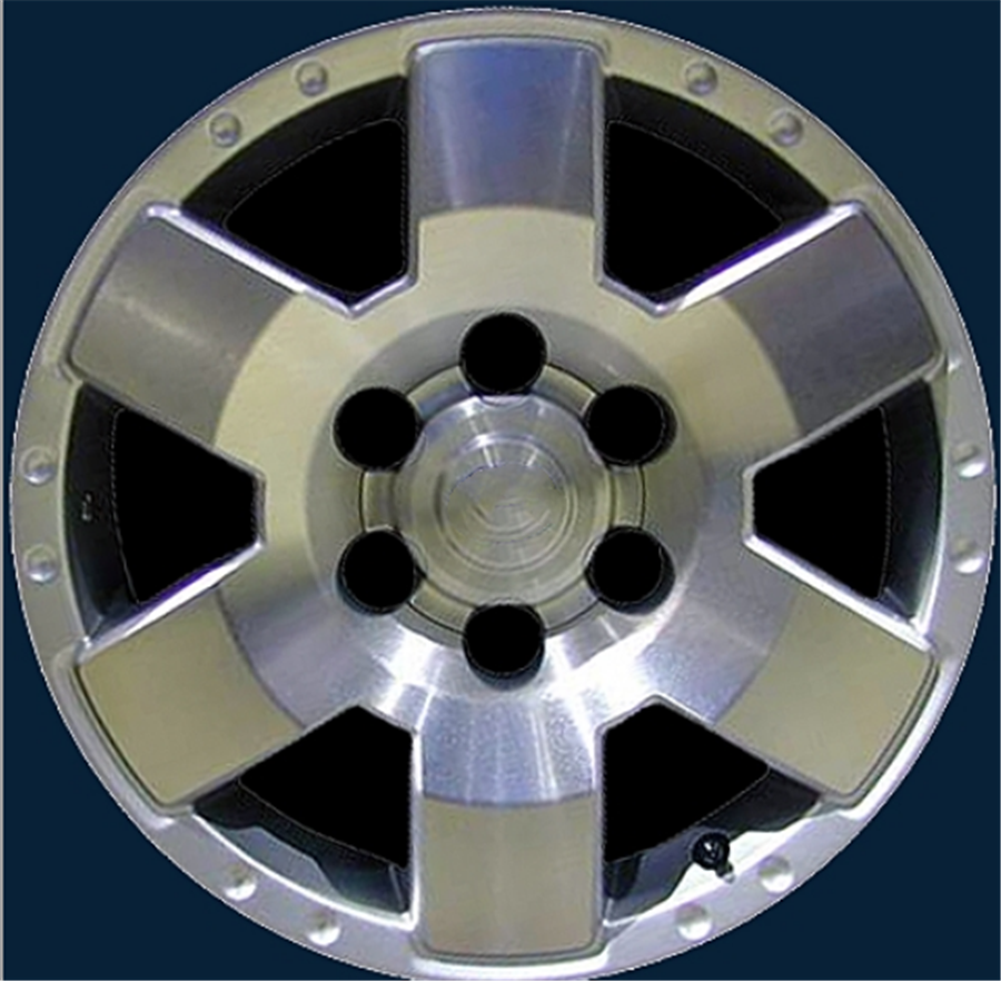 Fits for FJ CRUISER 17" WHEEL 6 Lug CENTER CAP MACHINED FINISH 2938 ...