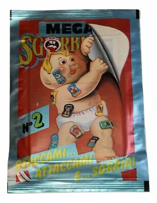 Garbage Pail Kids Mega Cards II 2° Series Figurines Bag Sealed Garbage ...