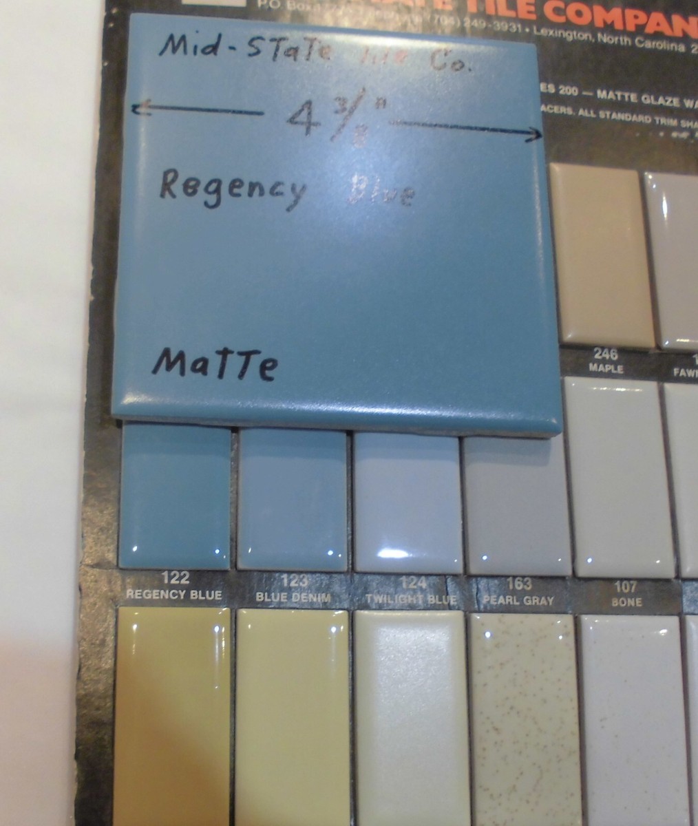 Regency Blue Tiles