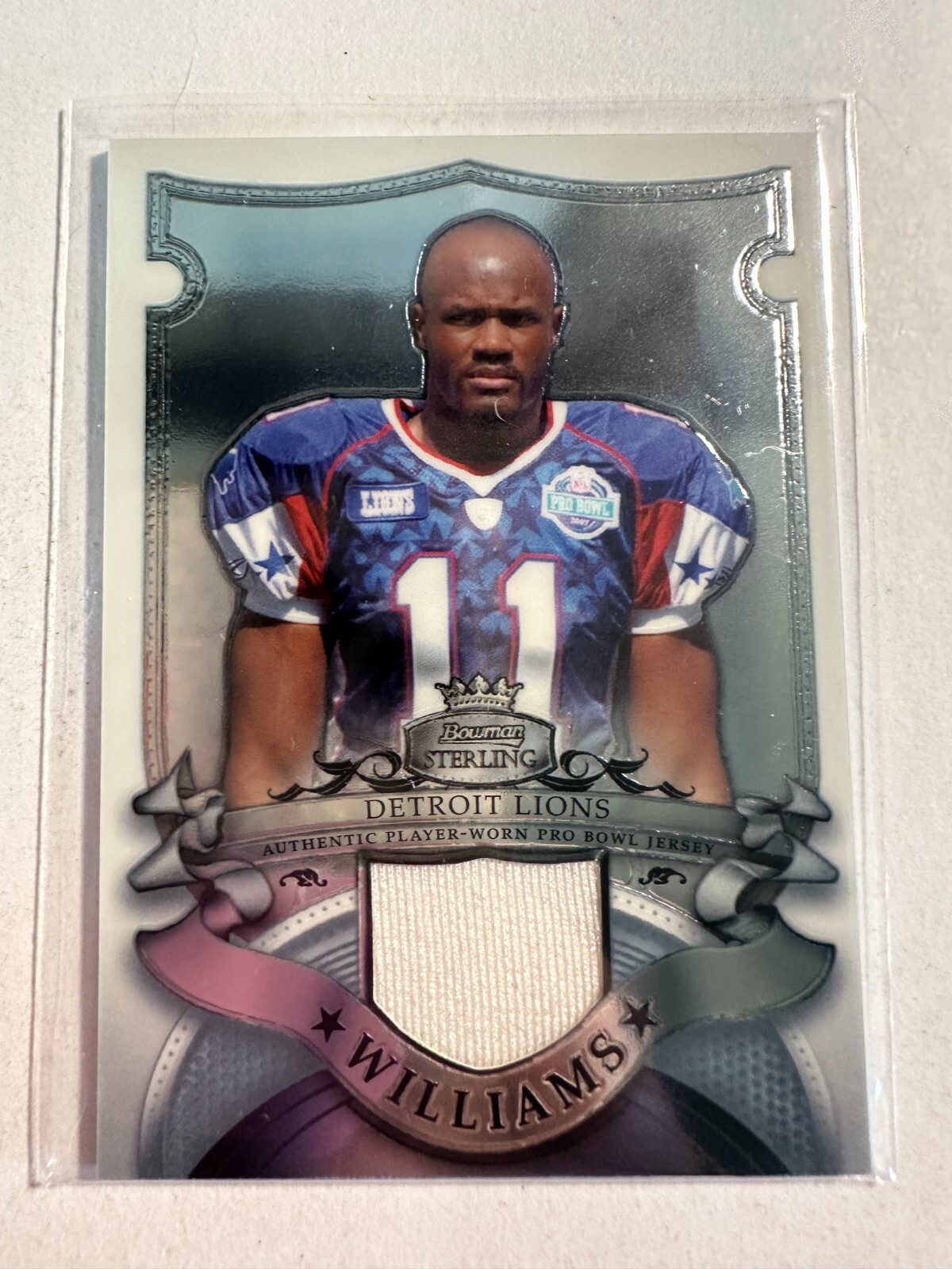 K131,506 - 2007 Bowman Sterling #RWI Roy Williams Jersey | eBay