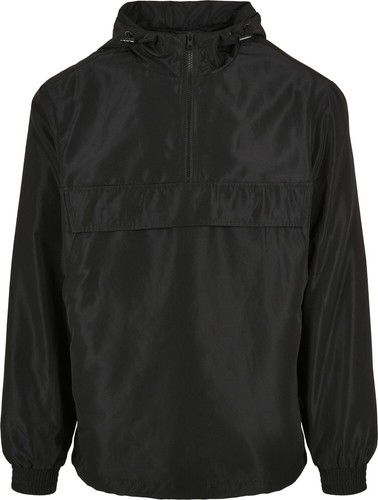Urban Classics Recycled Basic Pull Over Jacket Black | eBay.de