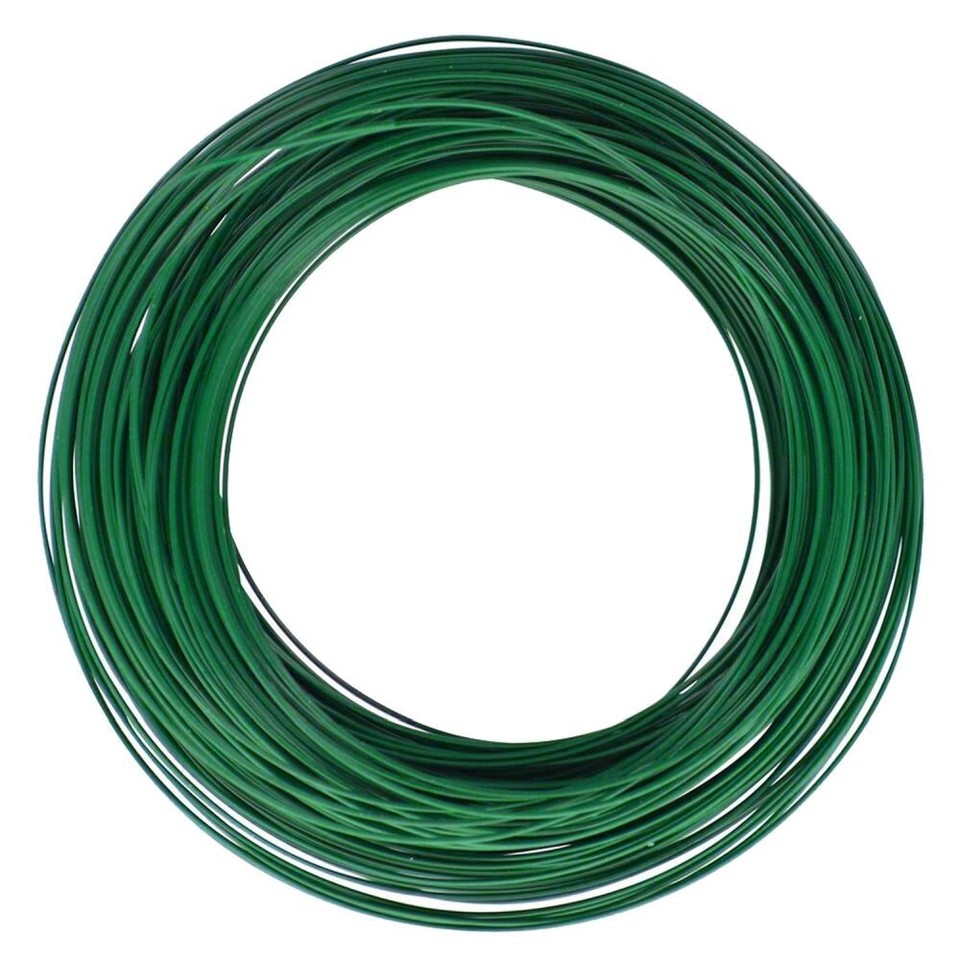 Garden Wire Multi Purpose Green Galvanised Wire 1mm x 30m All Purpose ...