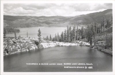 RPPC Buck's Lake Lodge California Thompson & Bucks Lakes 1950s | eBay